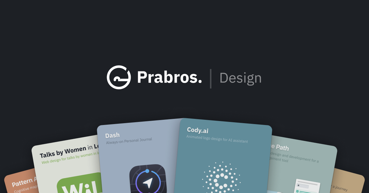 Prabros. Design Portfolio
